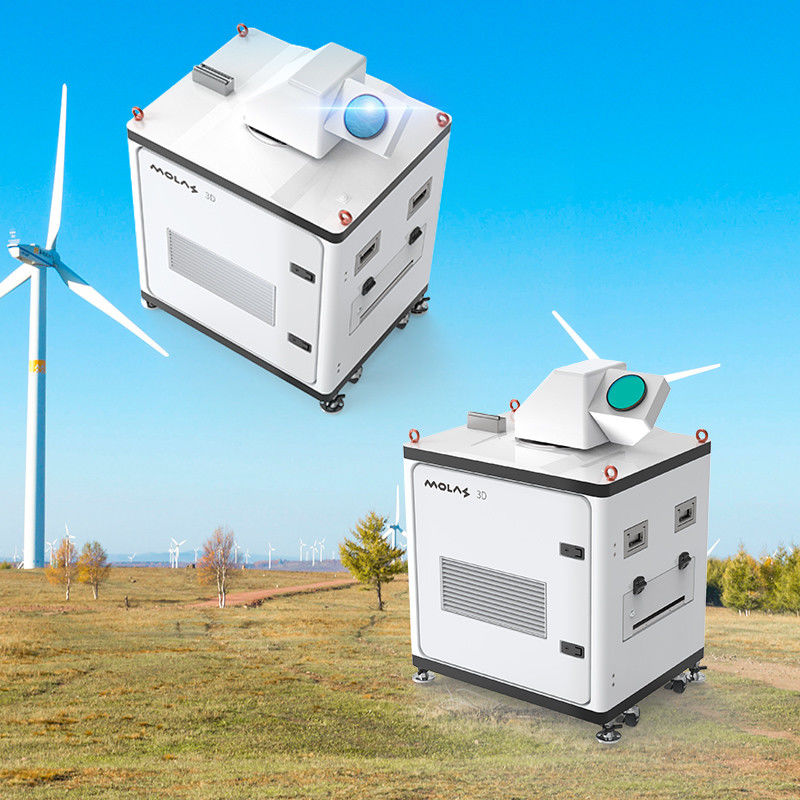 Precision 120m Distance Resolution Wind Lidar For 4km Vertical ...