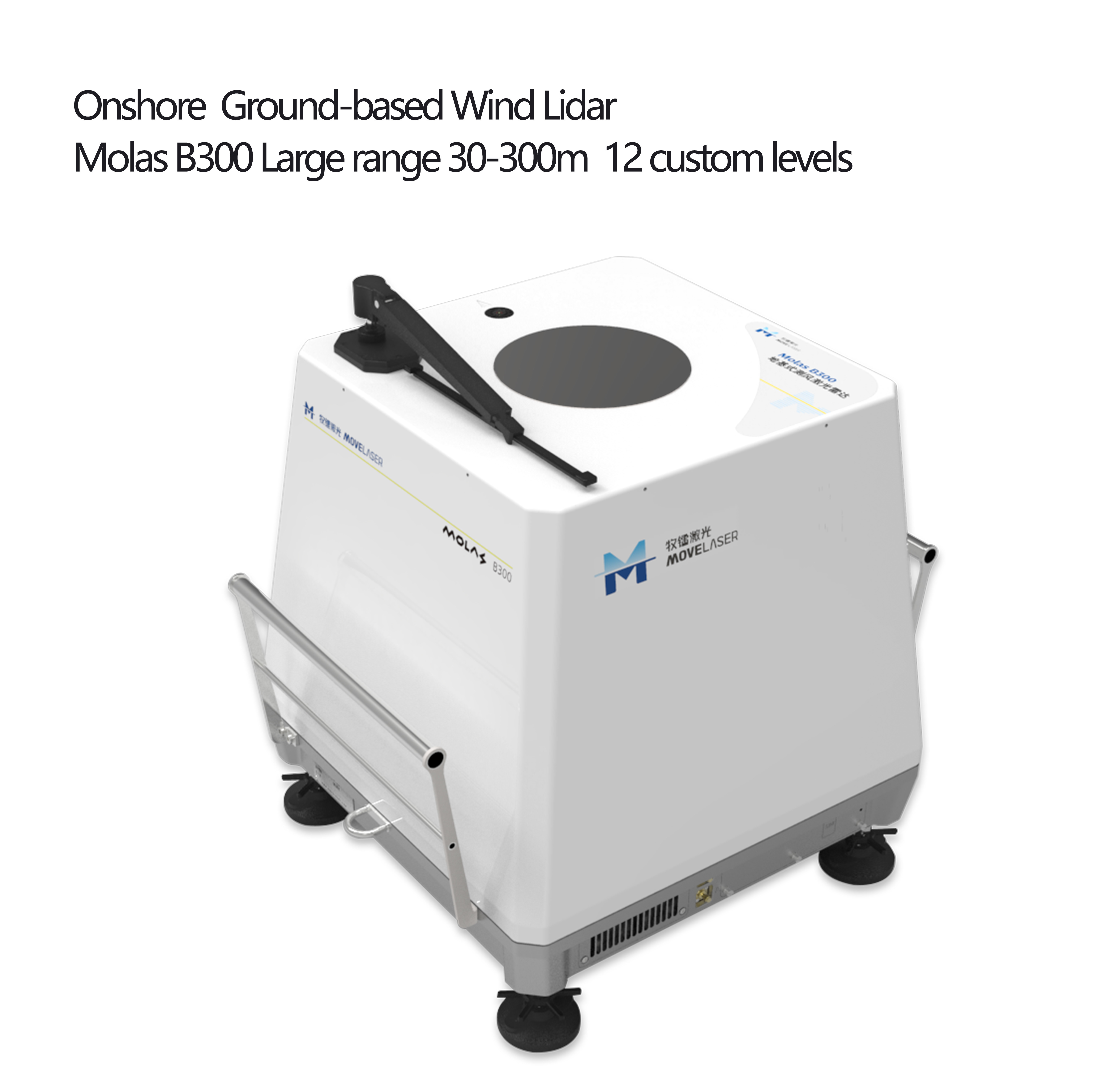 Ground Based Offshore Wind Lidar Molas B300 Large Range 30-300m 12 ...
