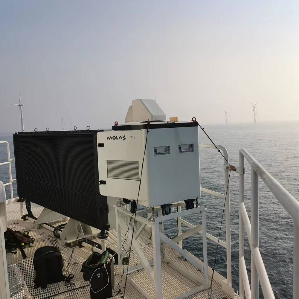 3d Scanning Doppler Wind Lidar , Onshore Offshore Lidar Wind Measurement