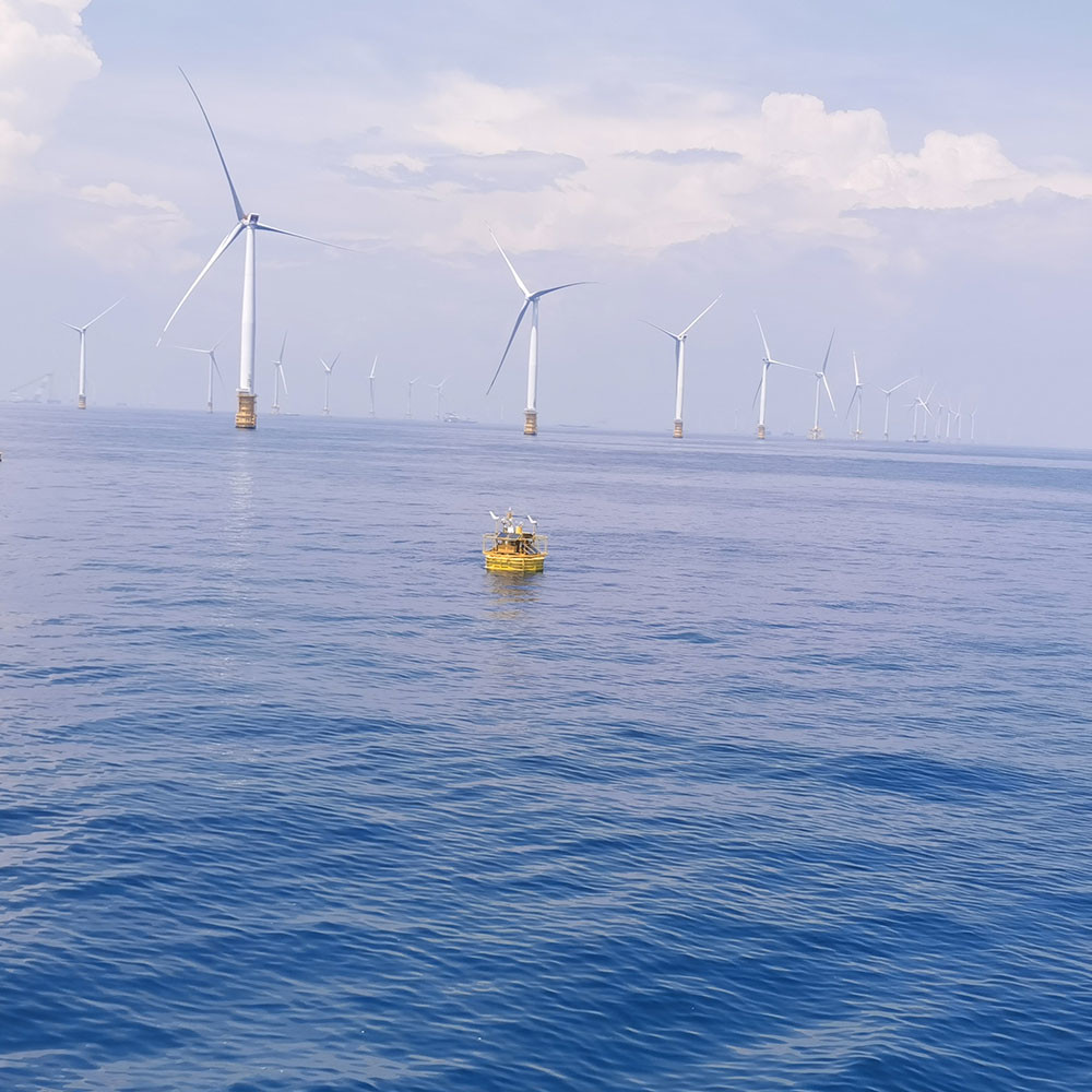 Dia 5m Wind Measurement Floating Lidar System 0.5m Positioning Accuracy