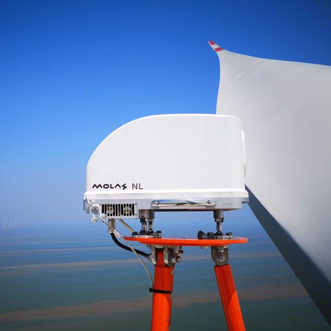 4 Beams Nacelle Mounted Lidar For Wind Turbines 10 Sec Measurement